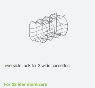 W&H Lisa 522/322 Reversible Cassette Rack - WH-F523021X – National ...