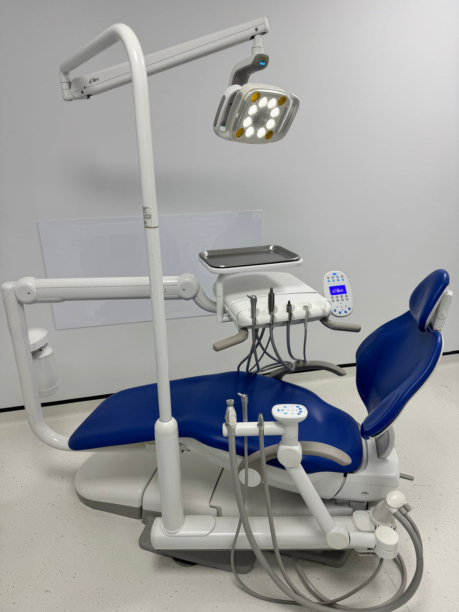 A-dec 500 Refurbished Standard Chair Package - with LED Overhead Light ...